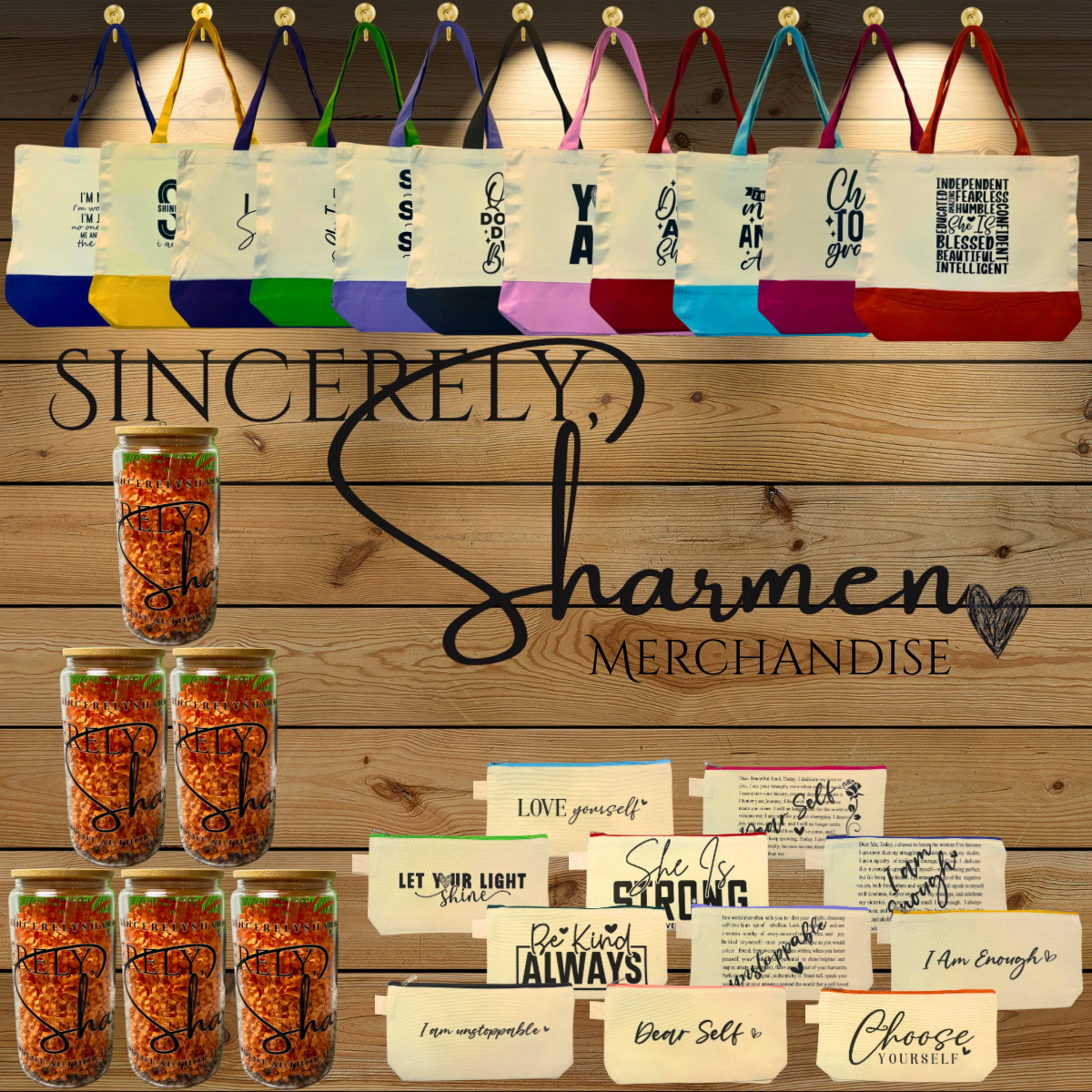 Sincerely Sharmen Merch